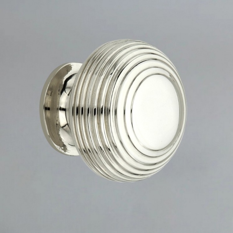 Large Beehive Cupboard Knob - Nickel